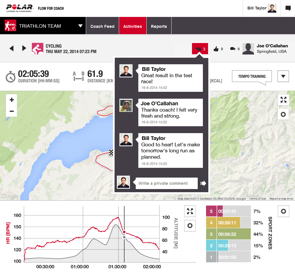 Polar Flow & Polar Coach – Sciencetech